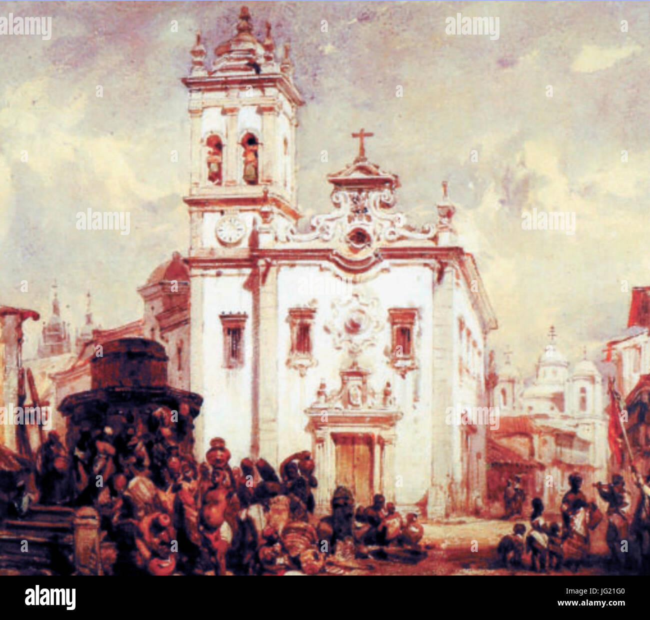 Igreja de Santa Rita de Cássia - Rio De Janeiro Stockfotografie - Alamy