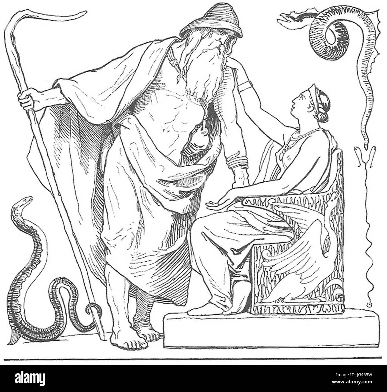 Odin und Frigg Stockfotos und -bilder Kaufen - Alamy
