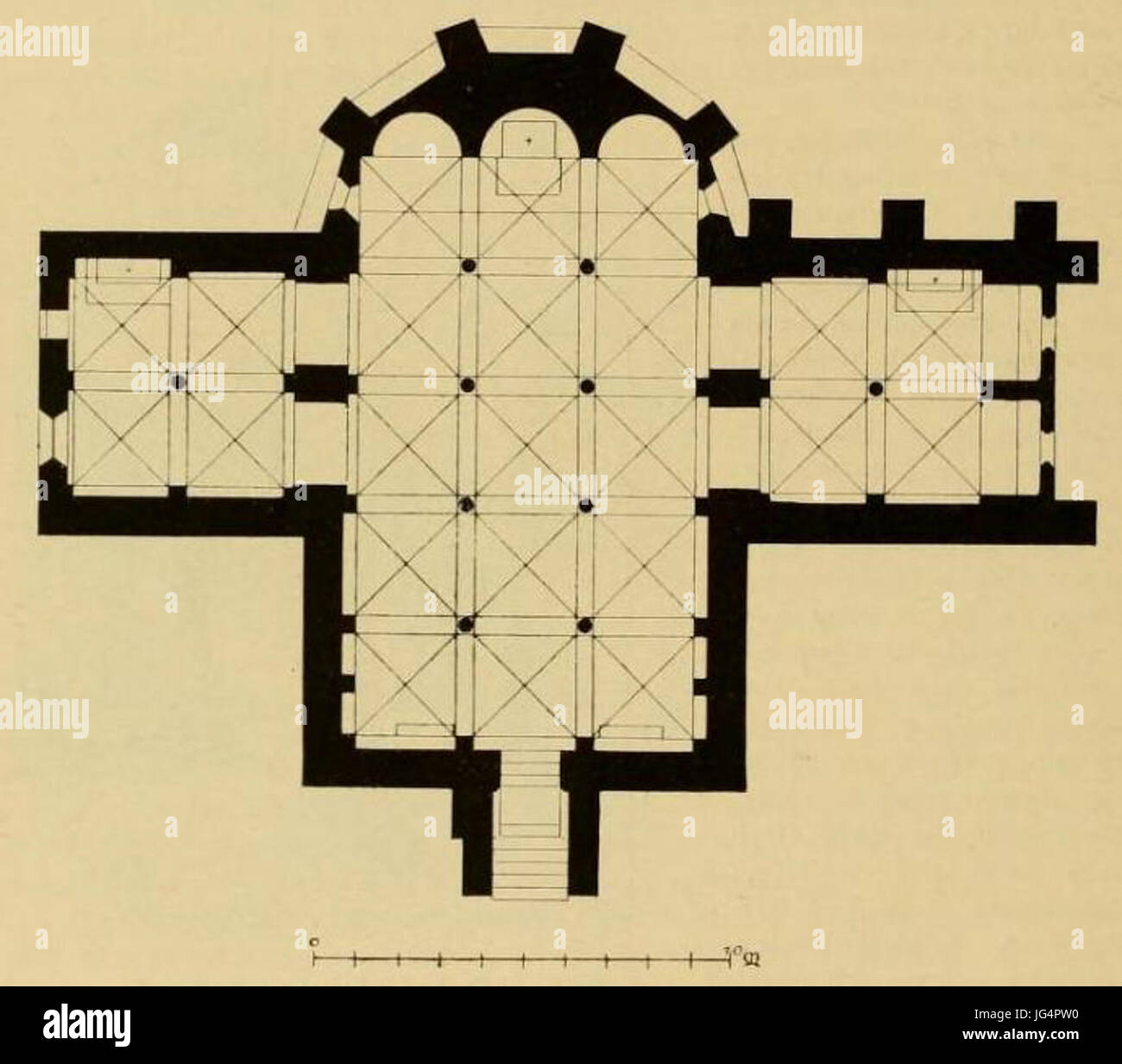 Grundriss krypta -Fotos und -Bildmaterial in hoher Auflösung – Alamy