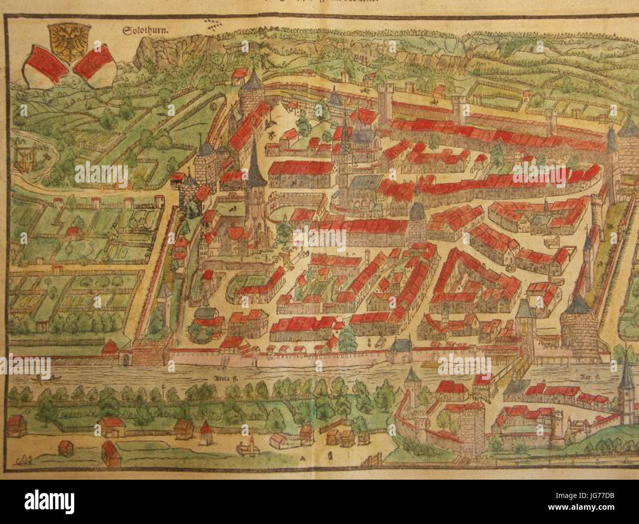 Solothurn karte Stockfotos und -bilder Kaufen - Alamy