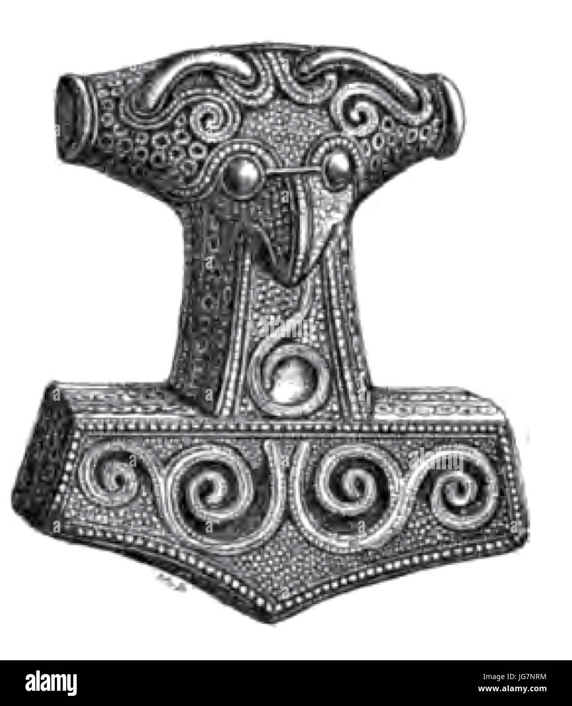 Thors hammer drawing -Fotos und -Bildmaterial in hoher Auflösung – Alamy