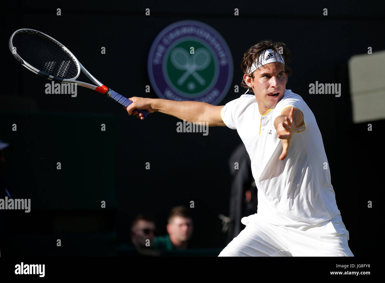 Dominic thiem backhand -Fotos und -Bildmaterial in hoher Auflösung – Alamy