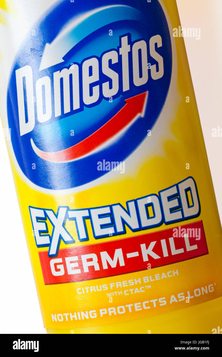 Domestos logo -Fotos und -Bildmaterial in hoher Auflösung – Alamy