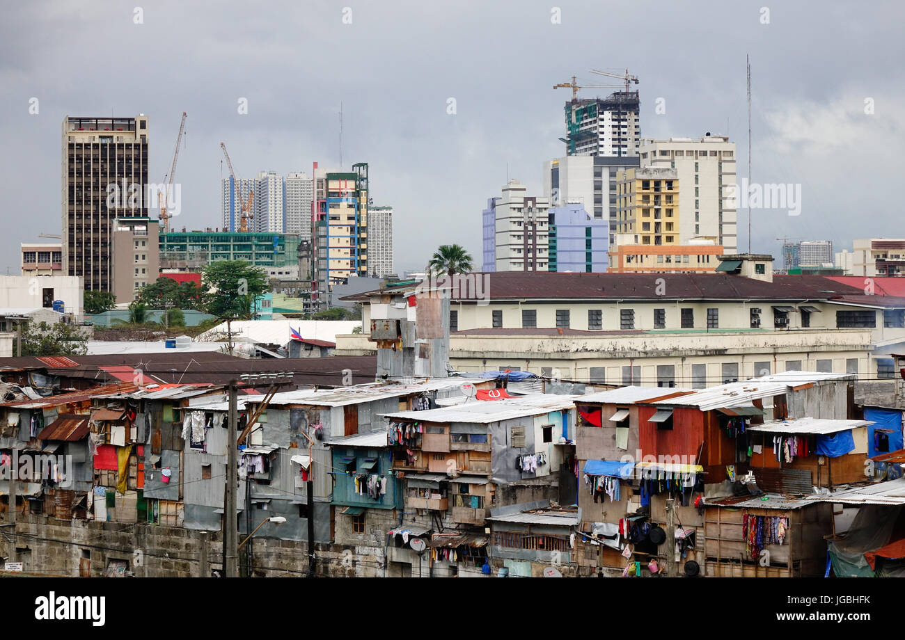 Slum area manila philippines -Fotos und -Bildmaterial in hoher ...