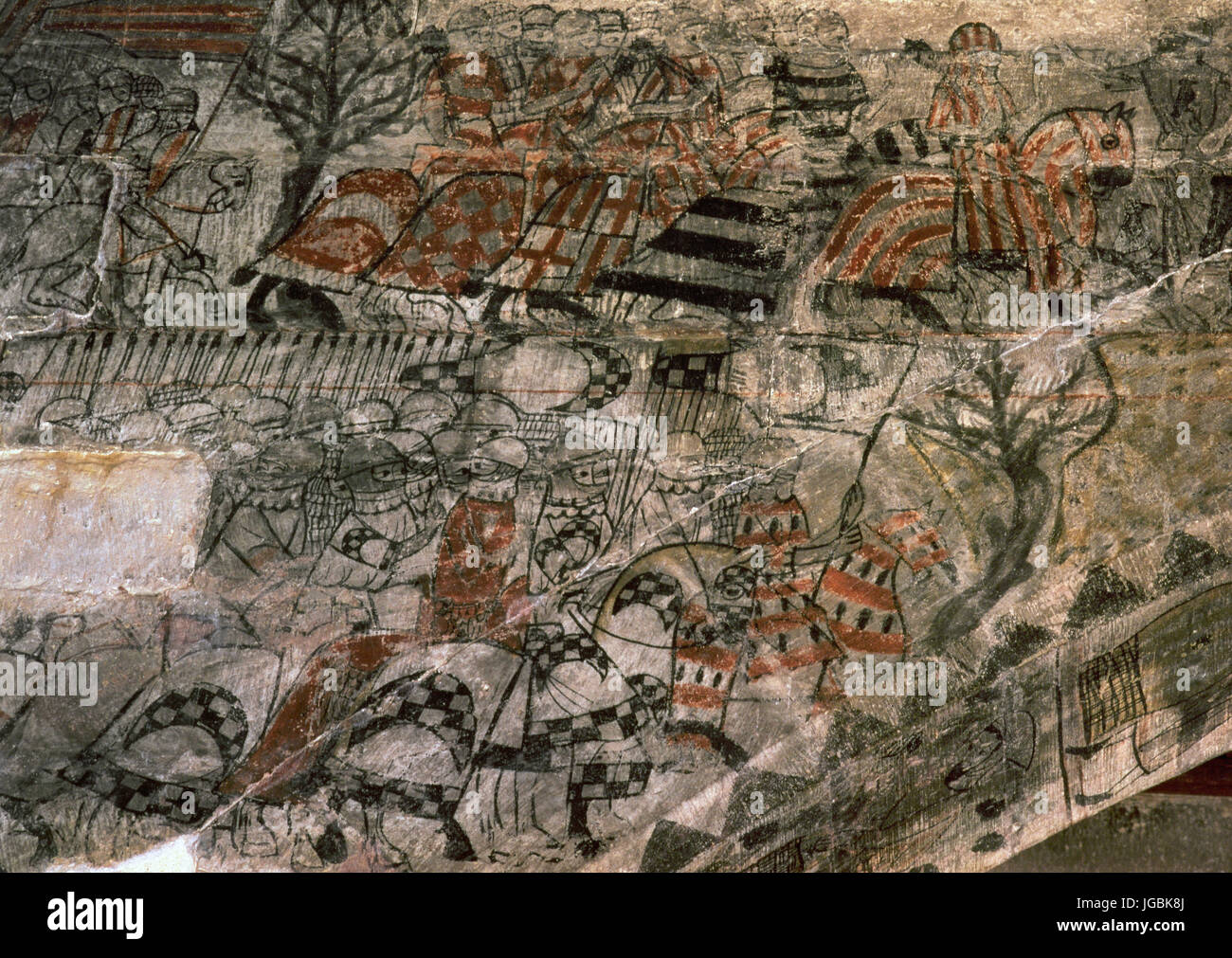 Spanische Hohle Mit Steinzeitlichen Wandmalereien