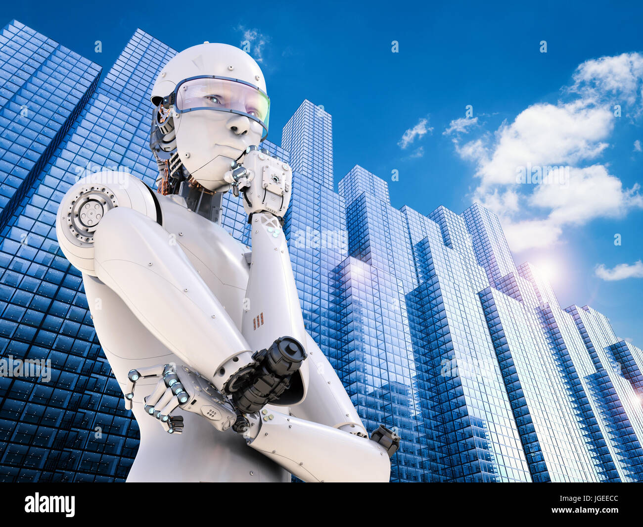 Android roboter -Fotos und -Bildmaterial in hoher Auflösung – Alamy
