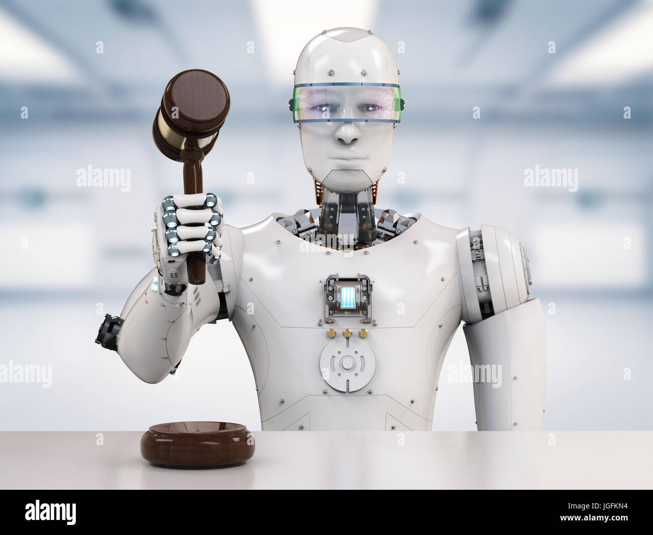 Robot judge -Fotos und -Bildmaterial in hoher Auflösung – Alamy