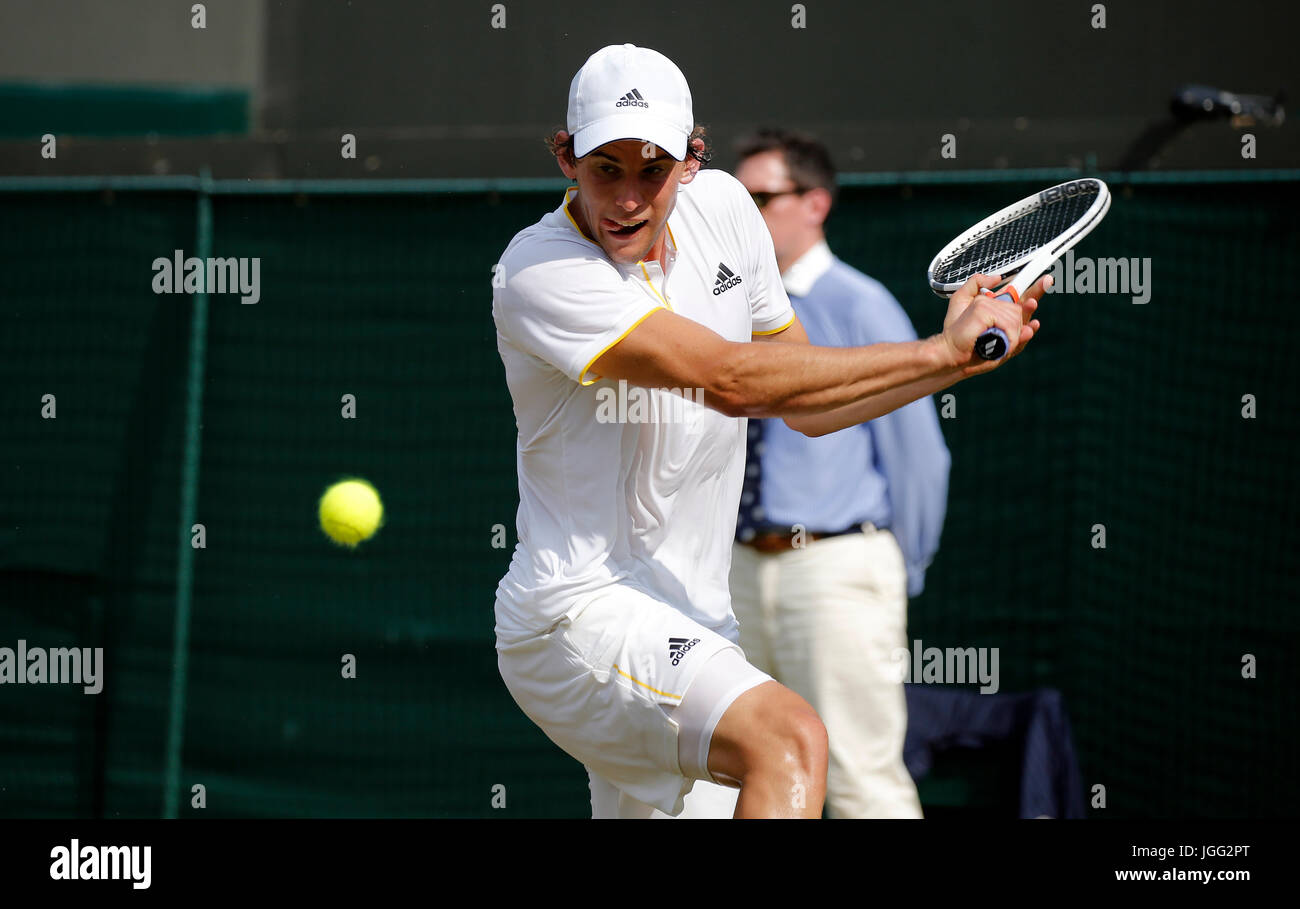Dominic thiem backhand -Fotos und -Bildmaterial in hoher Auflösung – Alamy