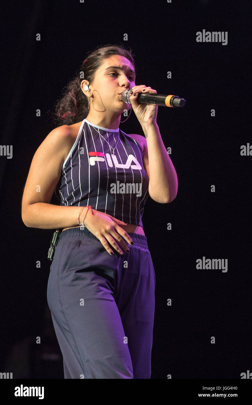 Milwaukee, Wisconsin, USA. 4. Juli 2017. Sängerin ALESSIA CARA (ALESSIA ...