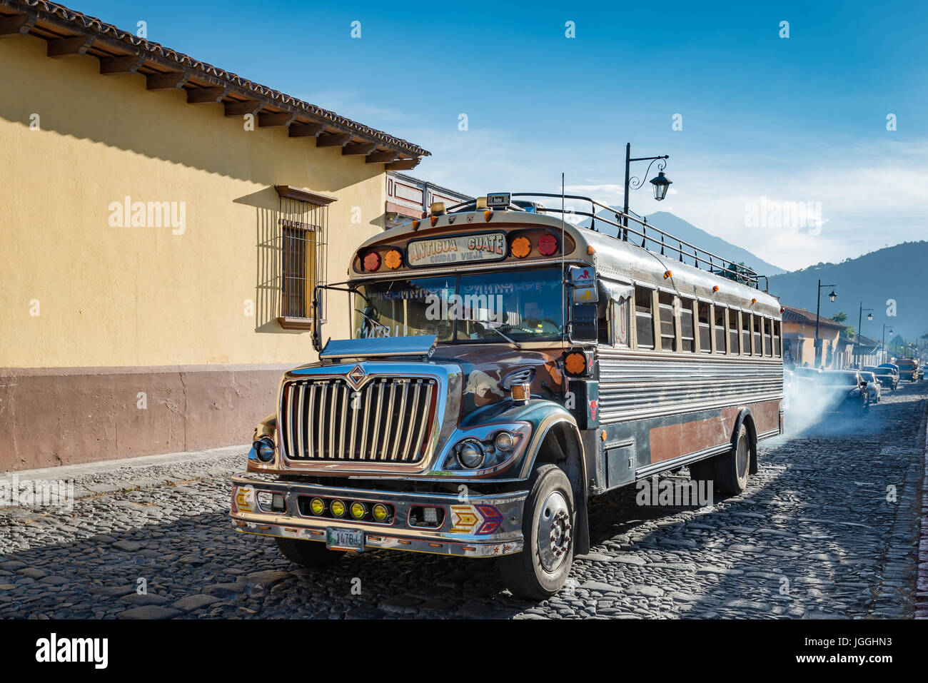 Public bus guatemala city guatemala -Fotos und -Bildmaterial in hoher ...