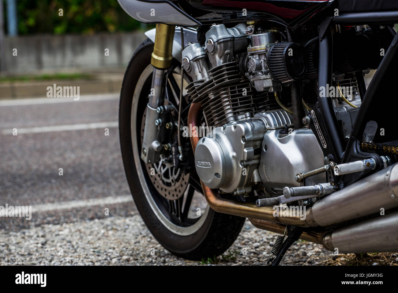 Honda motorrad -Fotos und -Bildmaterial in hoher Auflösung – Alamy