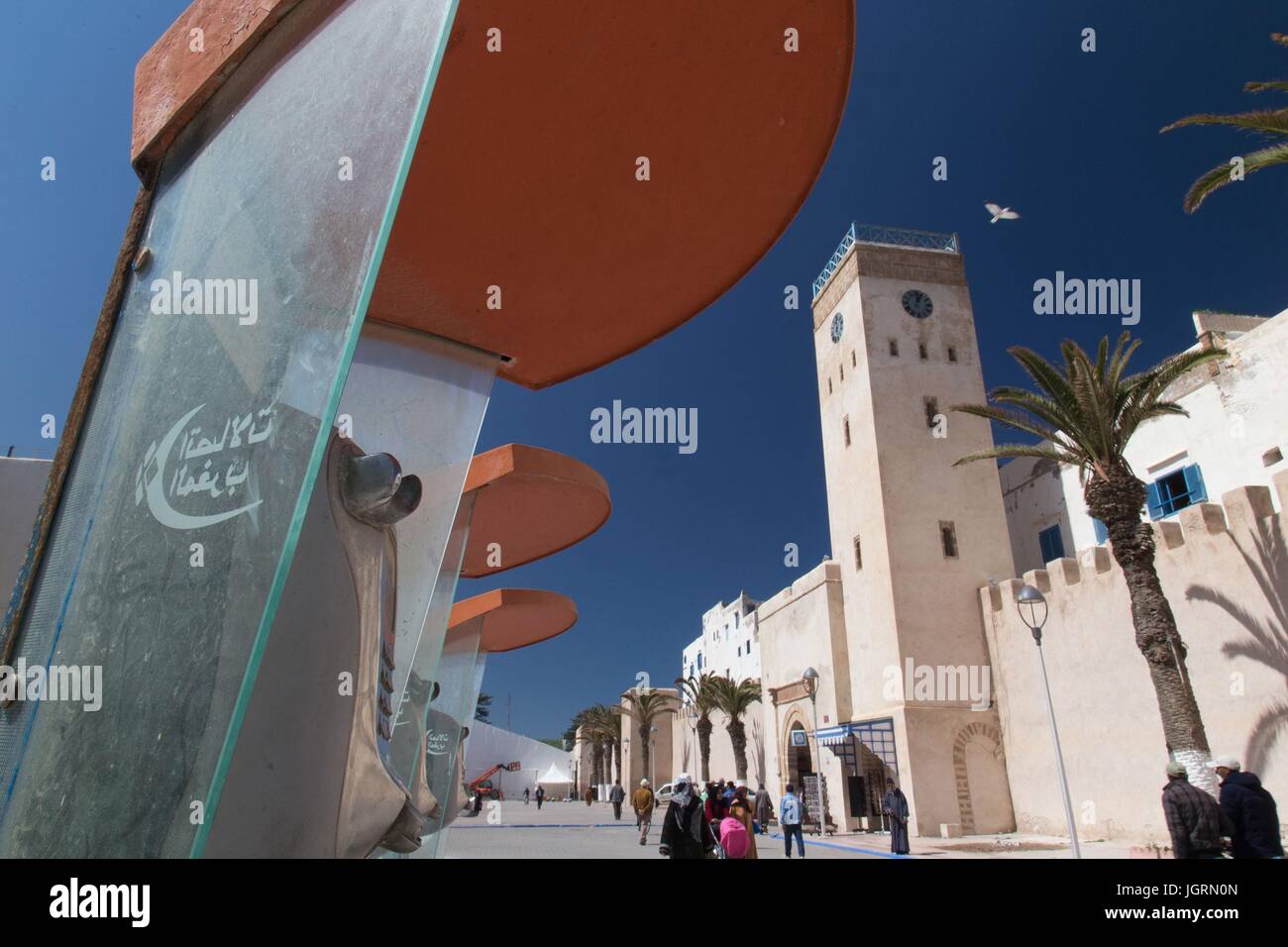 Essaouira clock tower -Fotos und -Bildmaterial in hoher Auflösung – Alamy