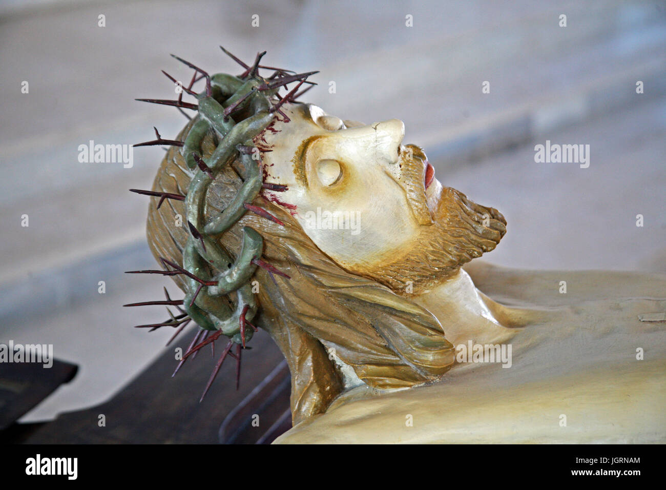 Jesus Christus, Leidenschaft, Kruzifix, antike Skulptur, Kroatien, Europa, 5 Stockfotografie - Alamy