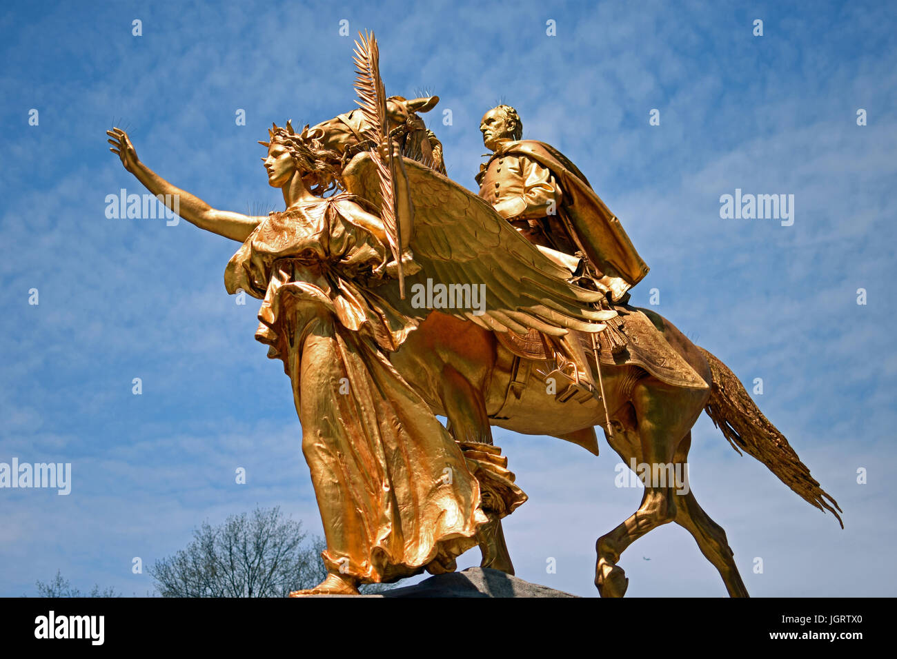 General william tecumseh sherman denkmal -Fotos und -Bildmaterial in ...