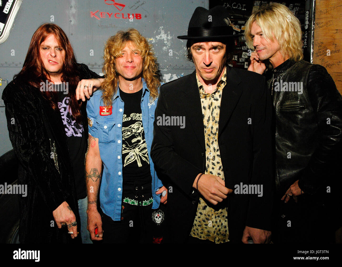 Colby Veil,Steve Adler,Izzy Stradlin,Duff McKagan Backstage 20 Jahre ...