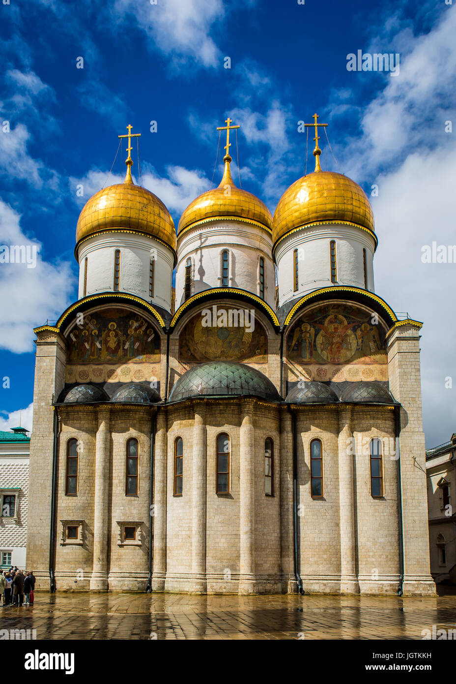 Uspenski-Kathedrale im Kreml in Moskau, Russland Stockfotografie - Alamy