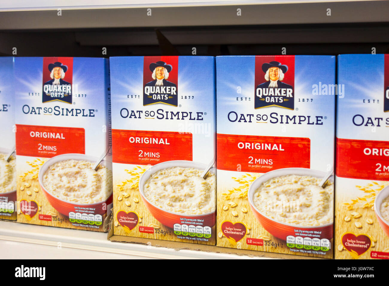 Quaker oats -Fotos und -Bildmaterial in hoher Auflösung – Alamy