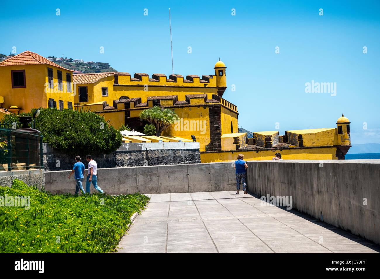 Funchal gelbe busse -Fotos und -Bildmaterial in hoher Auflösung – Alamy