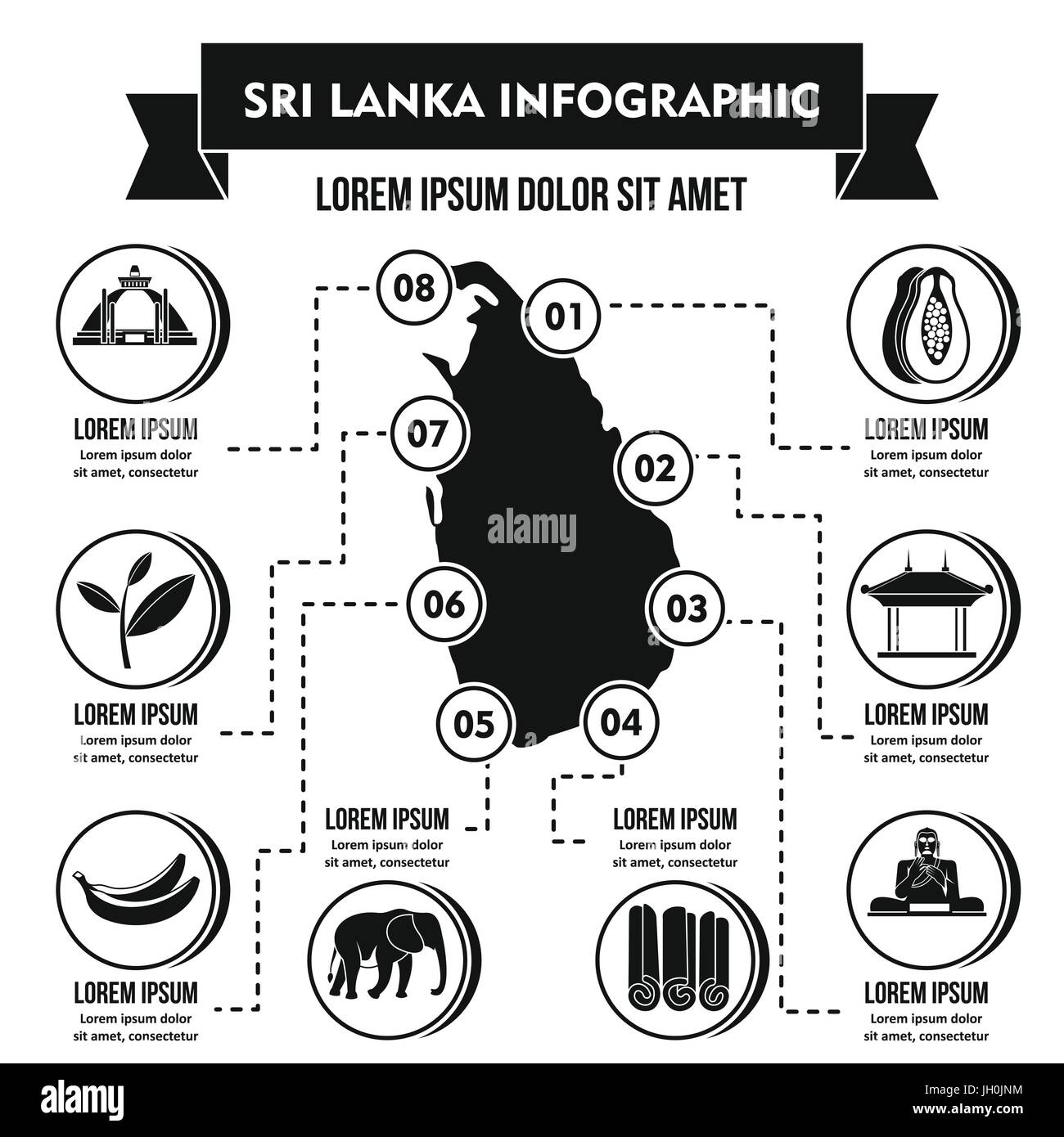 Sri lanka karte flagge Ausgeschnittene Stockfotos und -bilder - Alamy