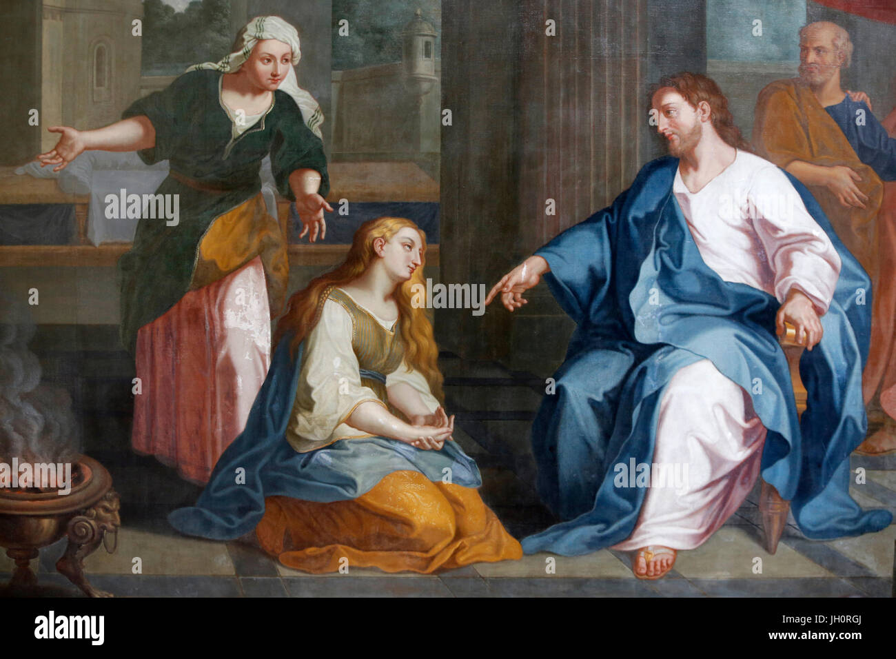 Jesus mit martha und maria -Fotos und -Bildmaterial in hoher Auflösung ...