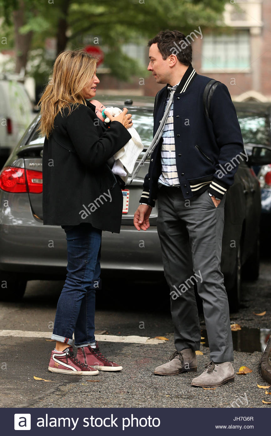 Jimmy Fallon Nancy Juvonen New Stockfotos & Jimmy Fallon Nancy Juvonen ...