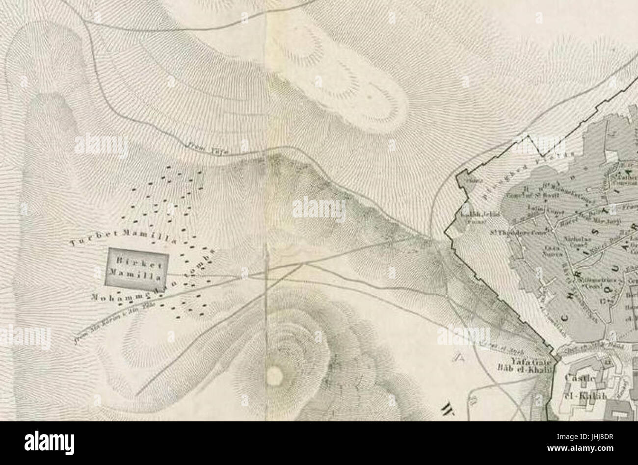 Jaffa road map -Fotos und -Bildmaterial in hoher Auflösung – Alamy