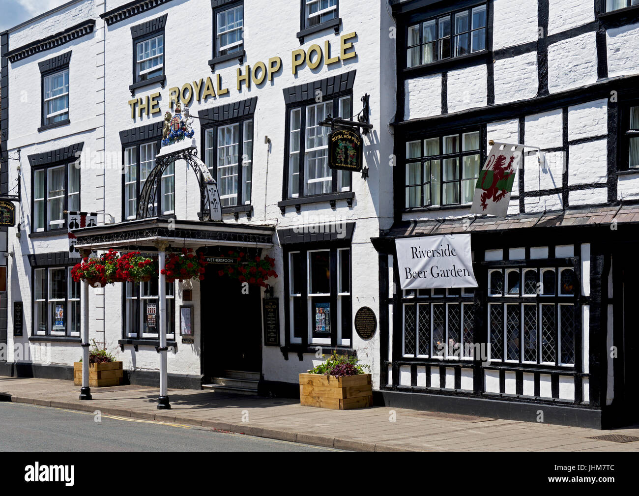 Die Royal Hop-Pole, ein Gasthaus Pub, Tewkesbury, Gloucestershire ...