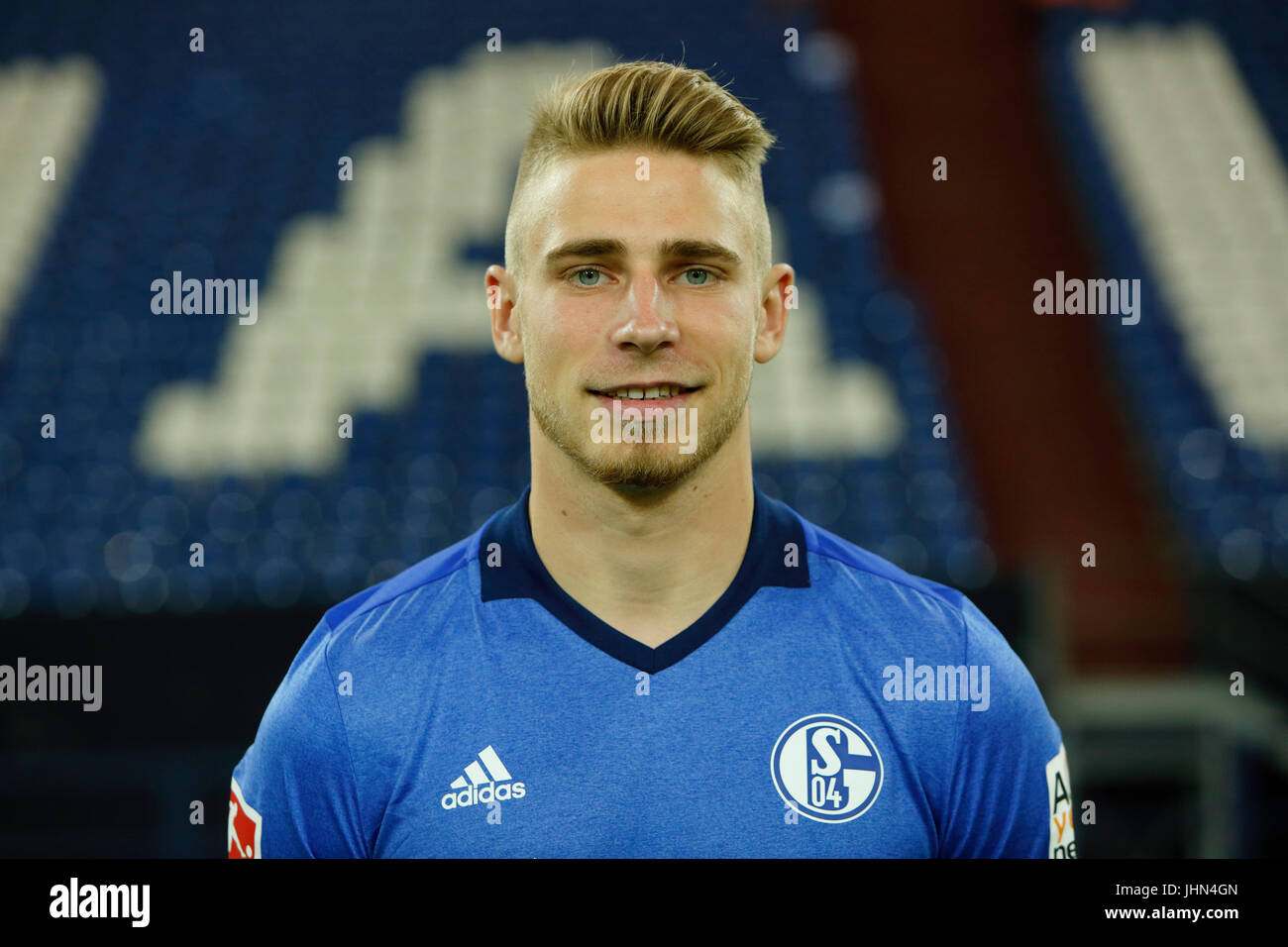 Fußball, Bundesliga, 2017/2018, FC Schalke 04, Veltins-Arena, Foto ...