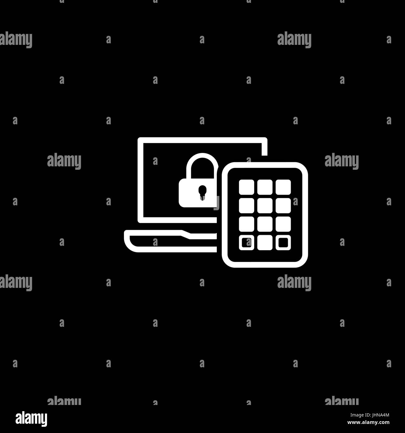 Autorisierter zugriff auf die site Stock-Vektorgrafiken kaufen - Alamy