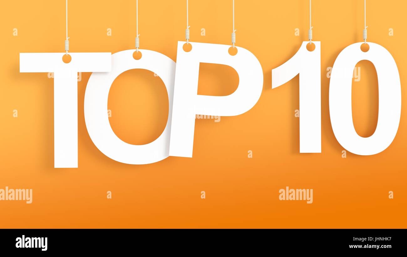 Top 10 list -Fotos und -Bildmaterial in hoher Auflösung – Alamy