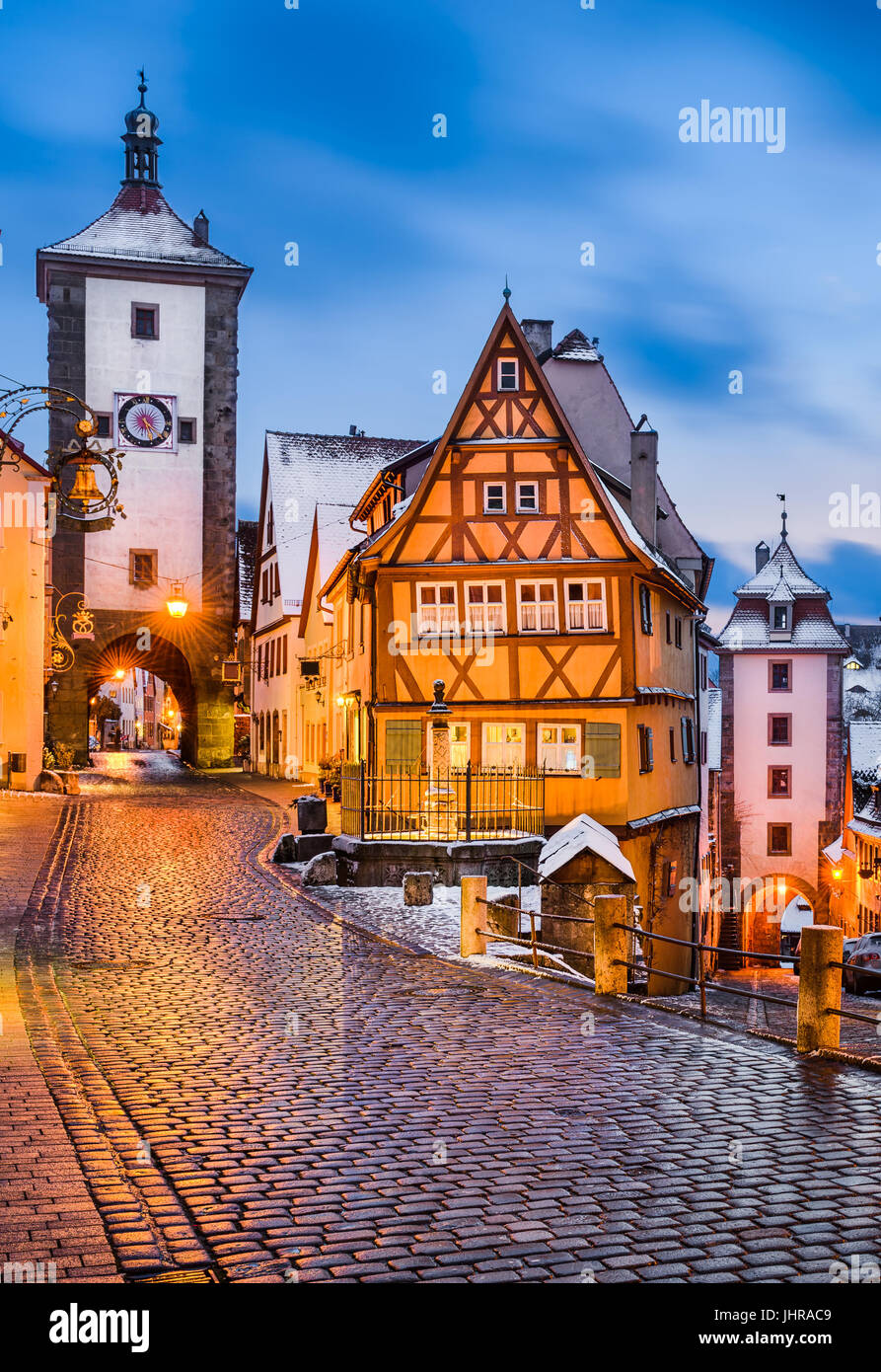 Elegantes Mittelalterliche Stadte In Deutschland Fotos