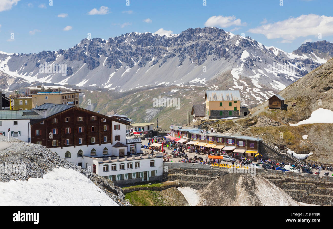 Bergpanorama, Stilfser Joch (Stilfserjoch, Passo Dello Stelvio ...