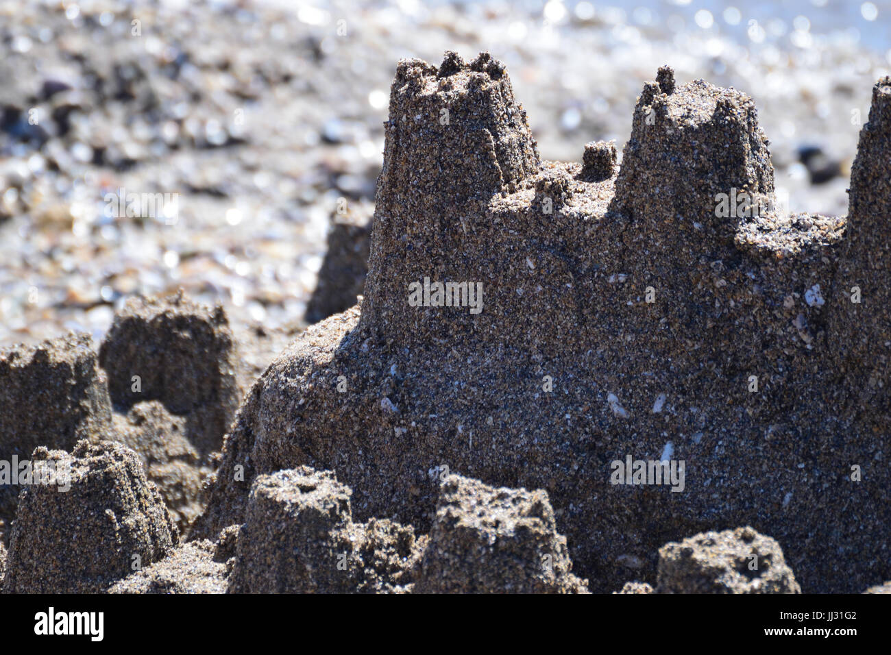 Sandburg machen -Fotos und -Bildmaterial in hoher Auflösung – Alamy