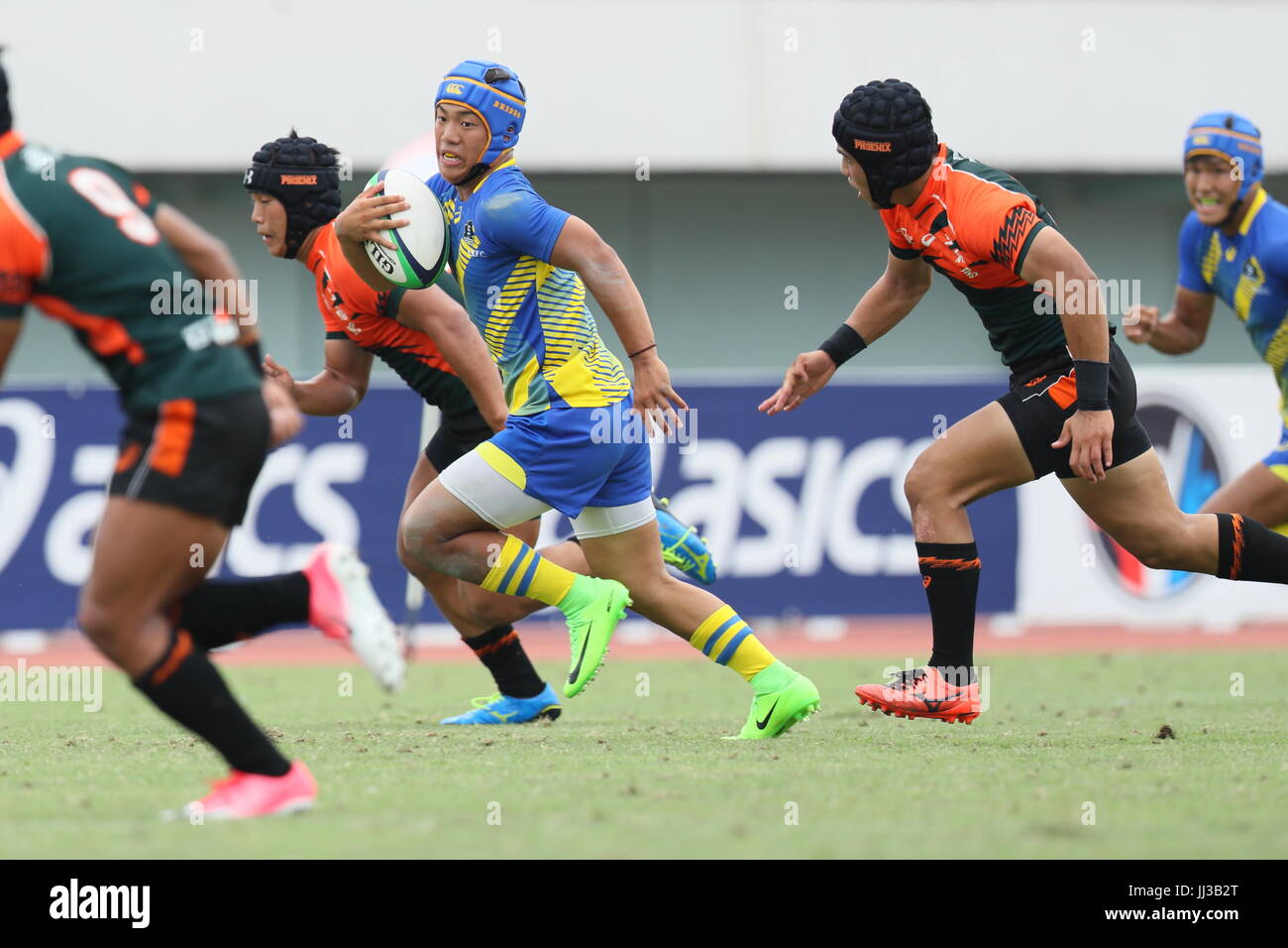 Edogawa Stadtkurs & Field Stadium, Tokio, Japan. 17. Juli 2017. Kotetsu ...