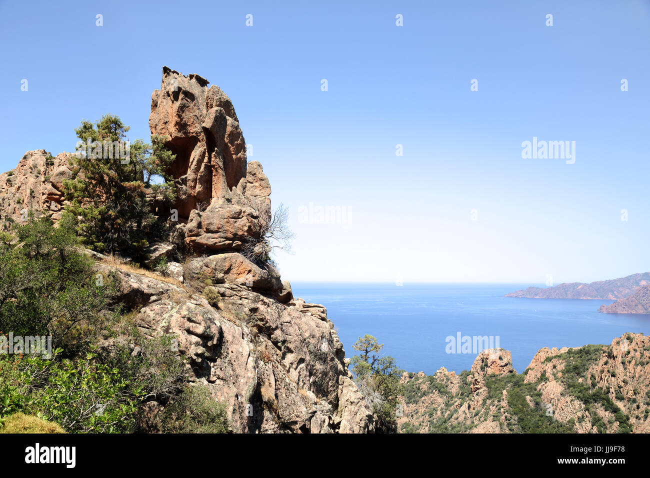 Calanques de Piana, Piana, Korsika, Frankreich Stockfotografie - Alamy