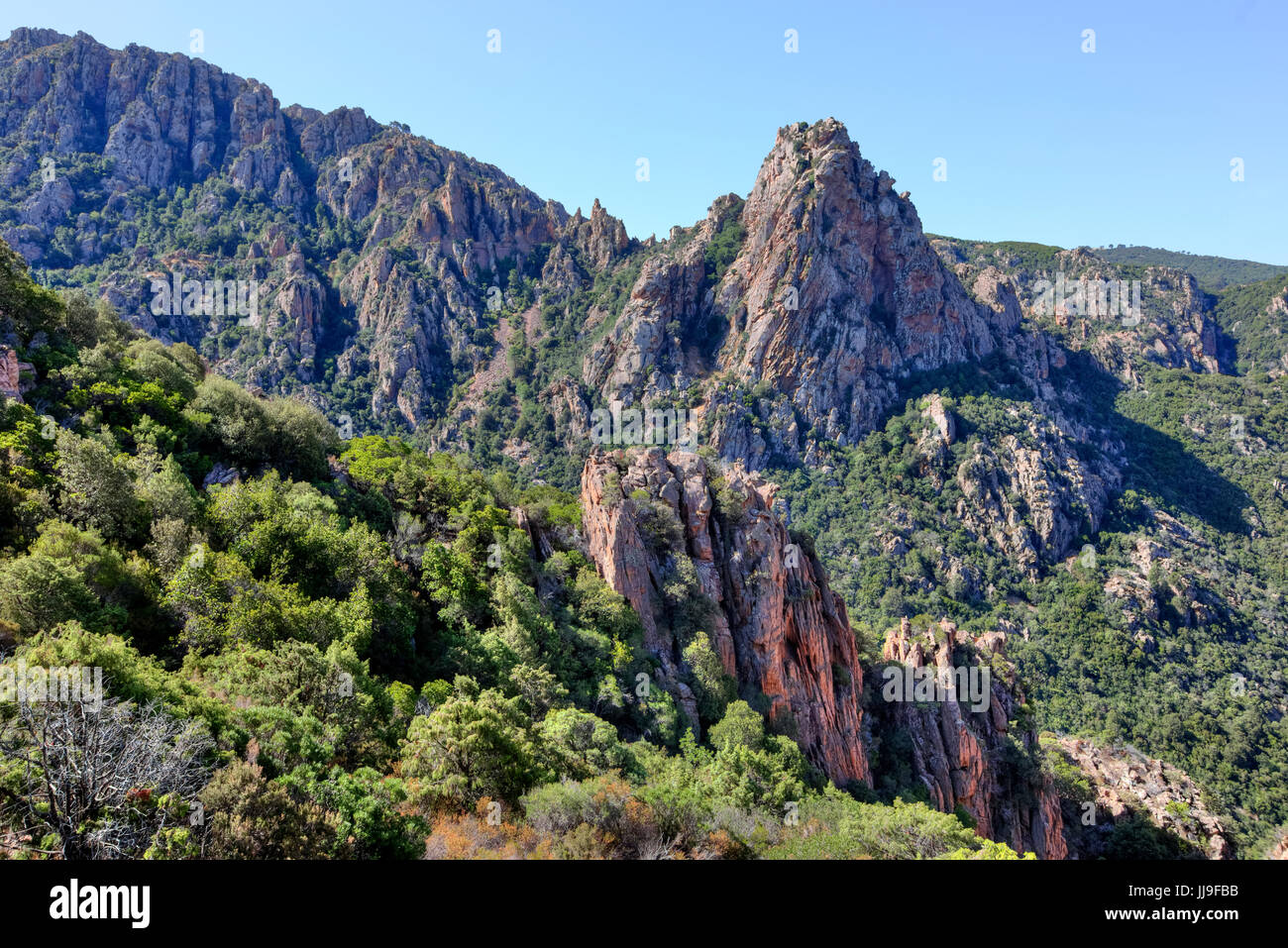 Calanques de Piana, Piana, Korsika, Frankreich Stockfotografie - Alamy