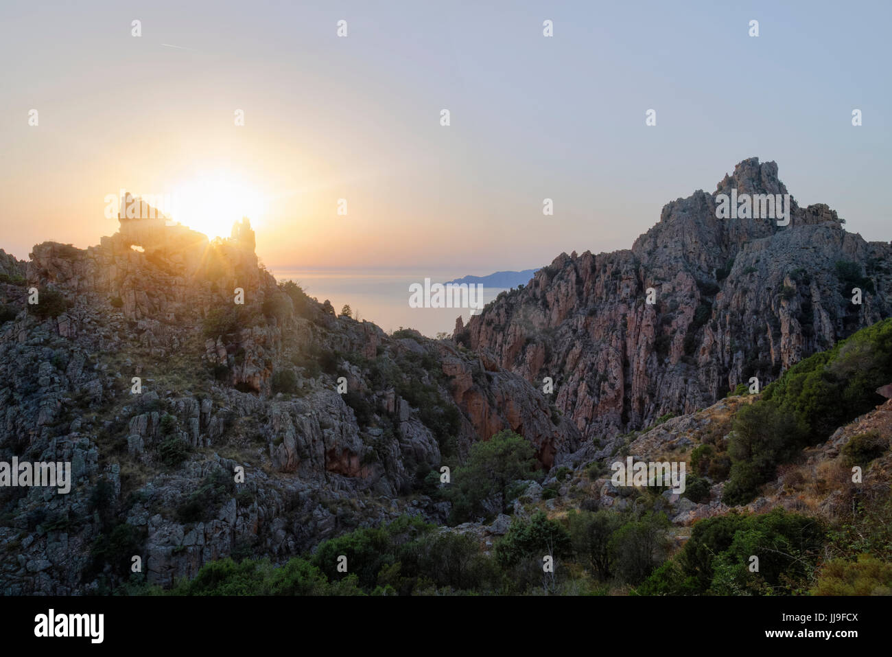 Calanques de Piana, Piana, Korsika, Frankreich Stockfotografie - Alamy