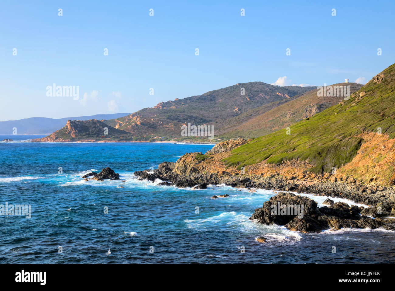 Pointe De La Parata, Iles Sanguinaires, Ajaccio, Korsika, Frankreich ...