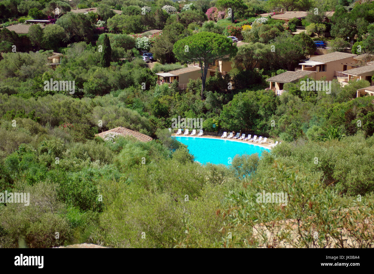 Palau, Sardinien. Cala Capra und Portu Mannu Resort und Strand ...