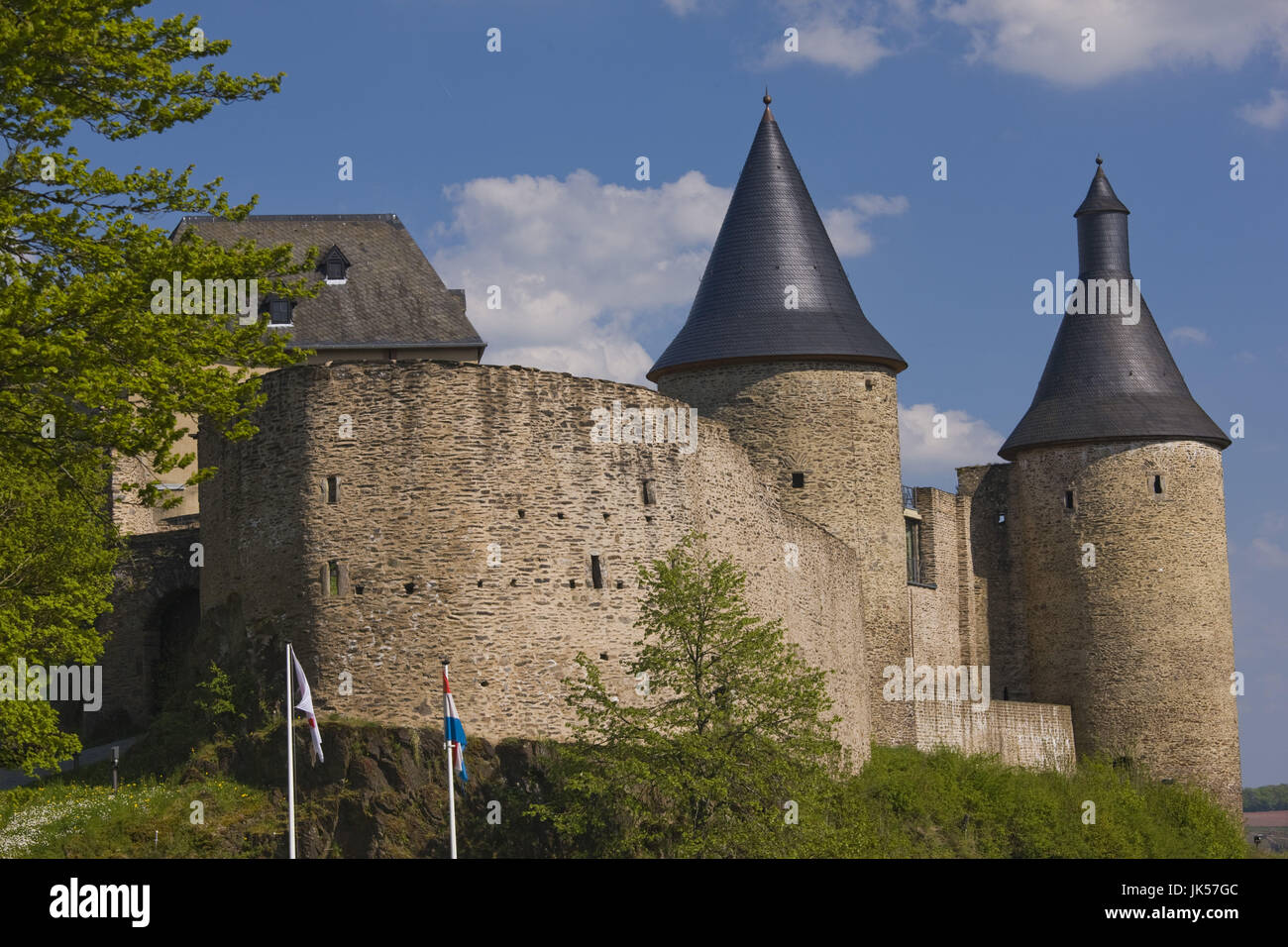 Burg bourscheid Stockfotos und -bilder Kaufen - Alamy