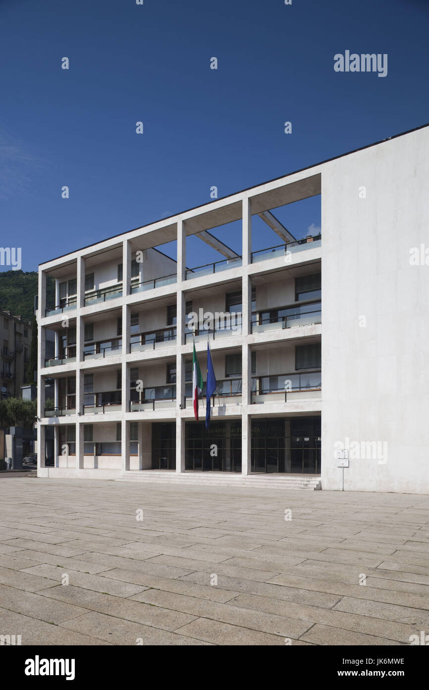 Italien, Lombardei, Seen, Comer See, Como, Casa del Fascio, Mussolini ...