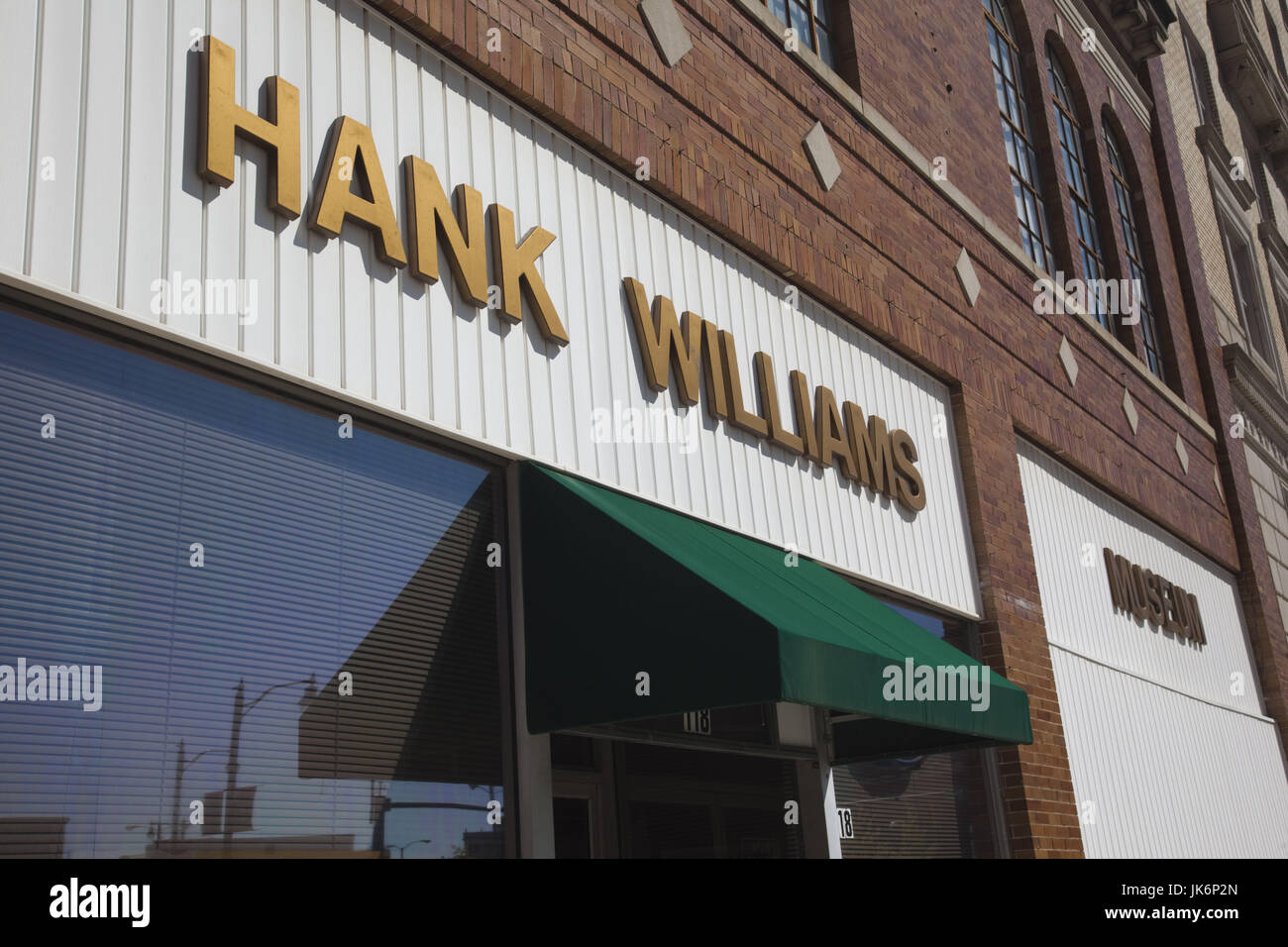 Hank Williams Museum, das Alabama-Gesang-Legende Hank Williams ...