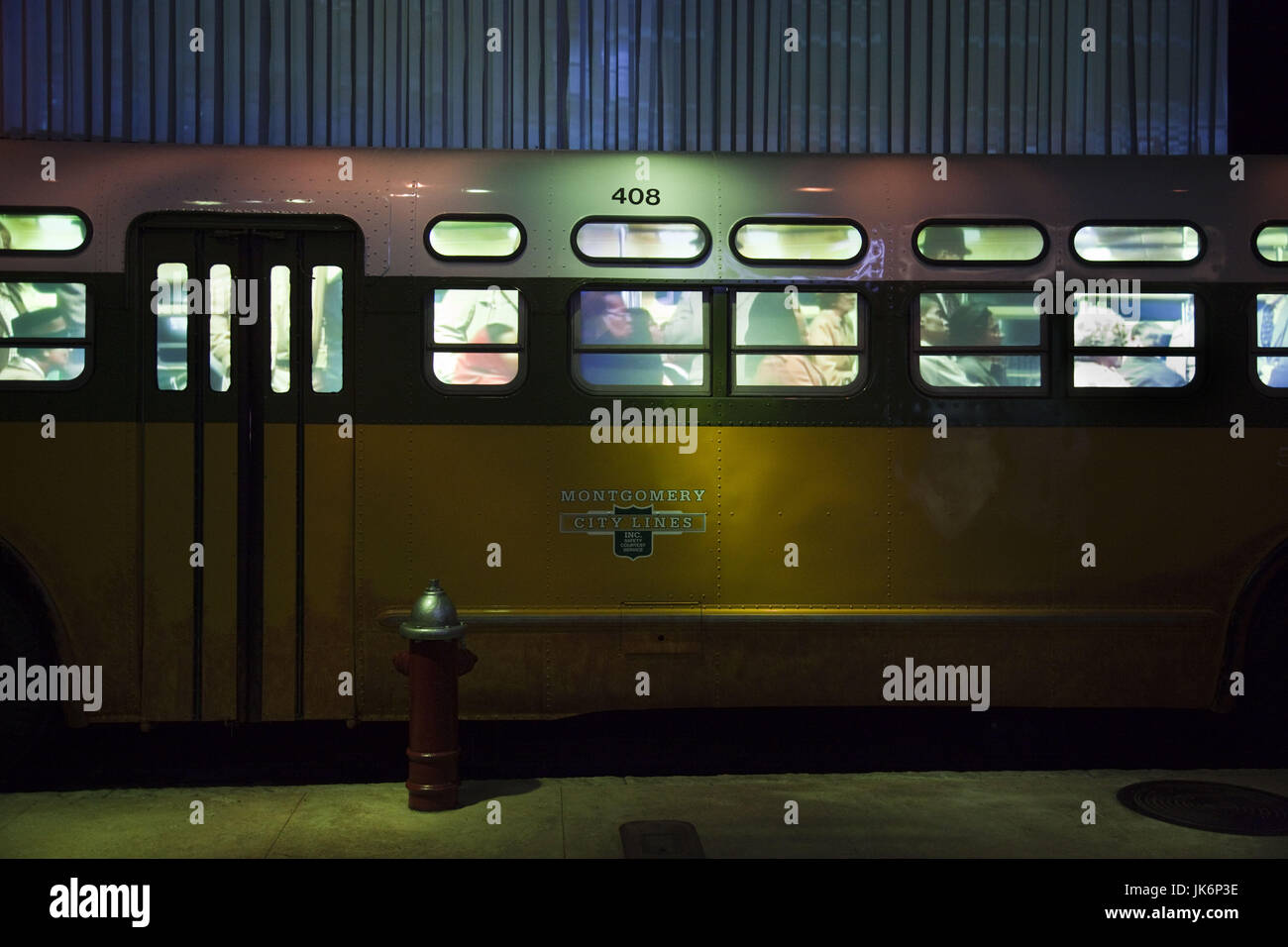 USA, Alabama, Montgomery, Rosa Parks Museum erinnert an das Leben der ...