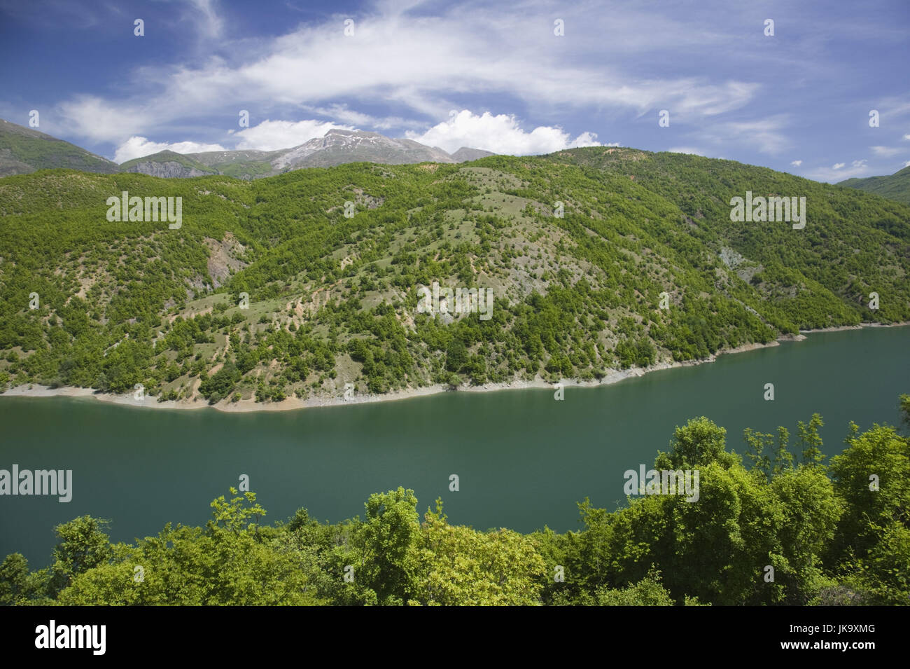 Mazedonien, Debar-See, Stausee, Landschaft, Natur Stockfotografie - Alamy
