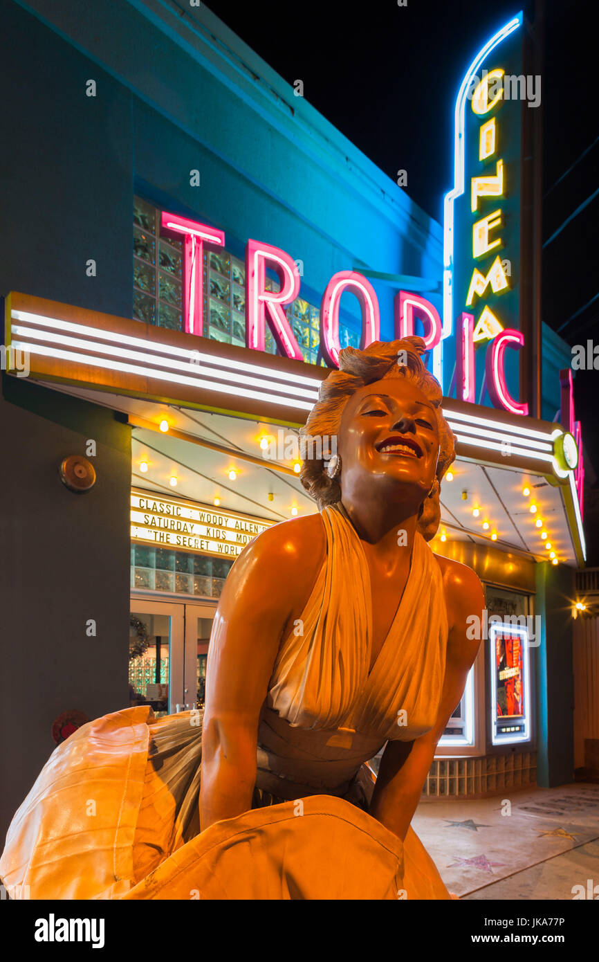 USA, Florida, Florida Keys, Key West, Tropic Kino und Marilyn Monroe ...