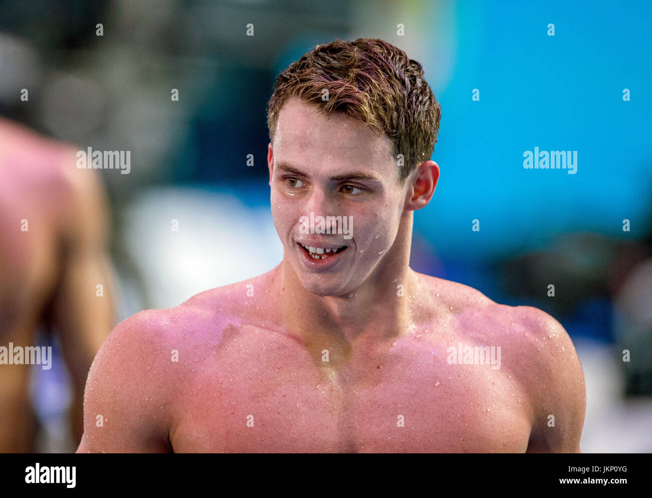 Budapest, Ungarn. 24. Juli 2017. Benjamin Proud des Vereinigten ...