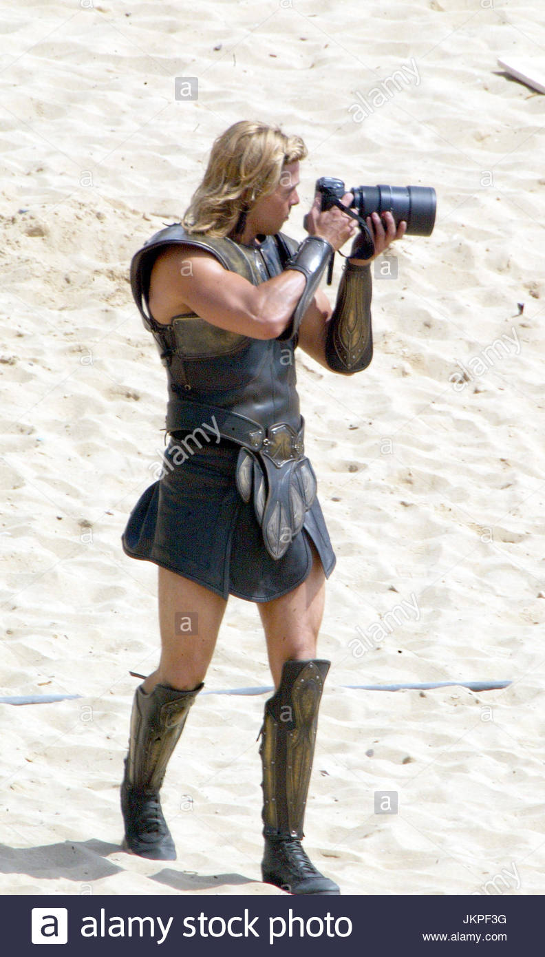 Troy Movie Brad Pitt Stockfotos & Troy Movie Brad Pitt Bilder - Alamy
