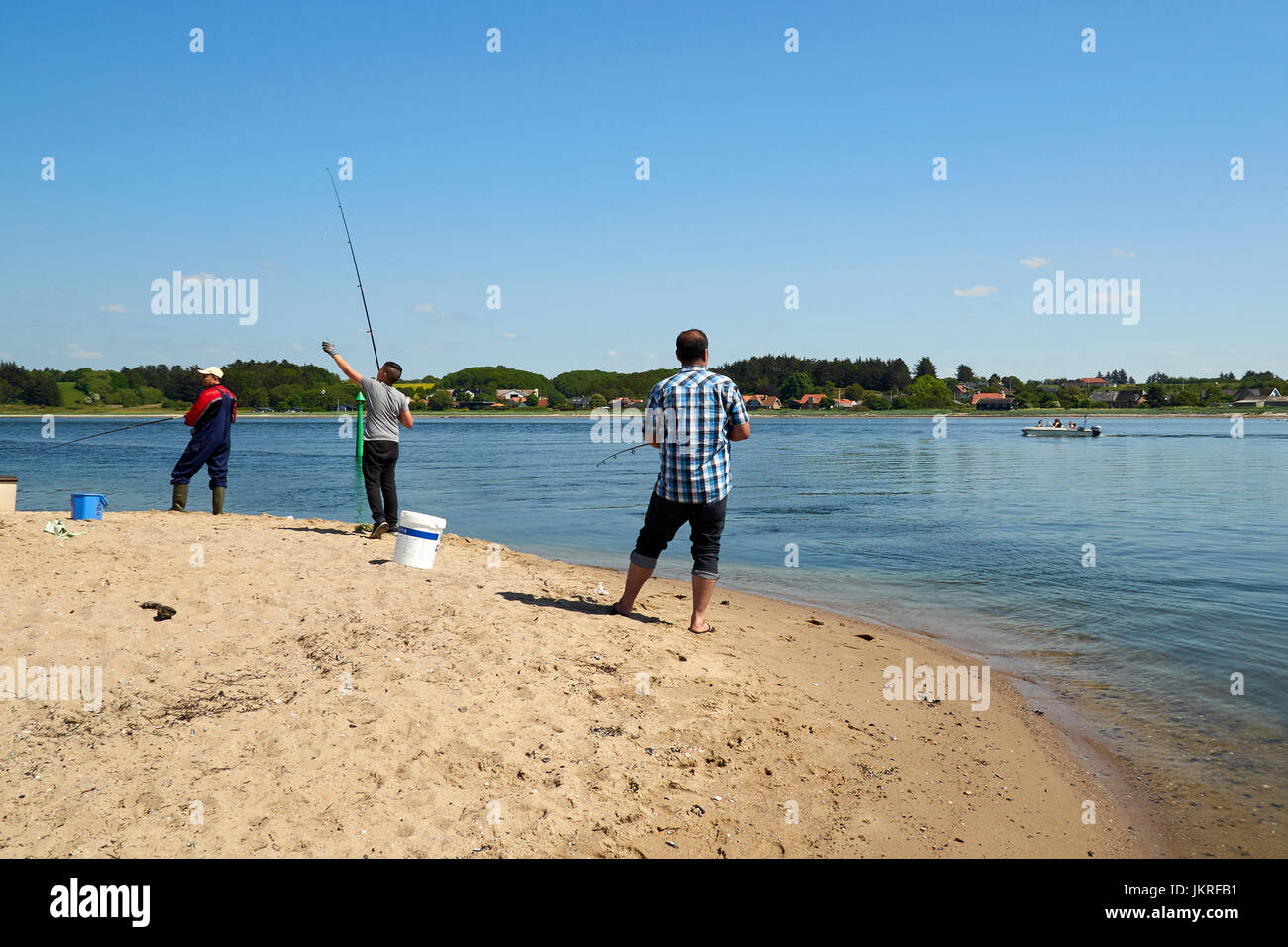 Angeln In Danemark Mit Boot