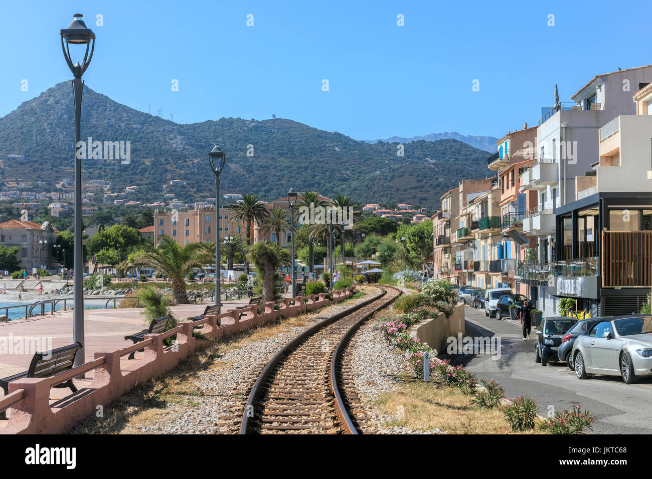 L ' Ile Rousse, Balagne, Korsika, Frankreich Stockfotografie - Alamy