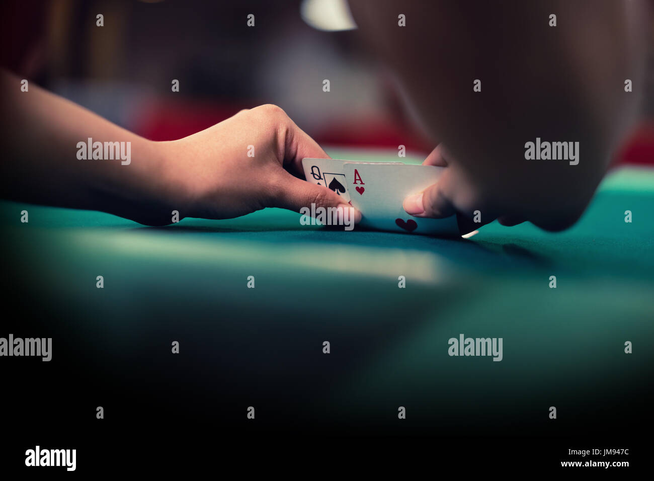 Blackjack karten -Fotos und -Bildmaterial in hoher Auflösung – Alamy